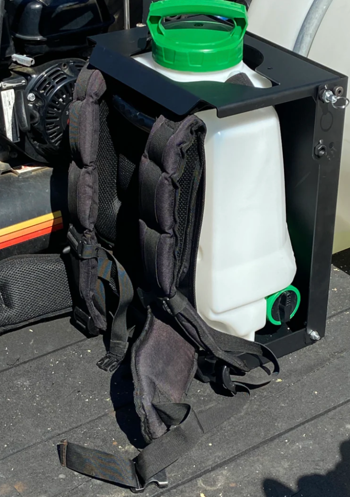 FlowZone Van / Ute Mounted Backpack Sprayer Rack (out of stock ...